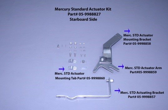 Actuator Arm (For Merc Std, Yamaha, Omc, Suzuki,& Honda) Stbd Side ...